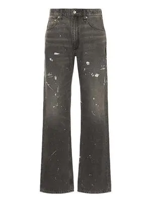 Rag & Bone Fit 4 Lightweight Rigid Jeans - Painted Charcoal
