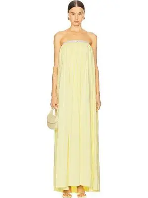 ROWEN ROSE Rowen Rose Strapless Maxi Dress