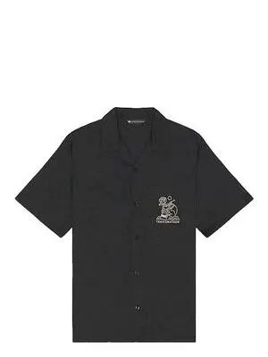 TRAVIS MATHEW Travismathew Lost Cave Shirt In Black.
