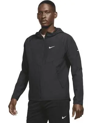 Nike Miler Repel Running Jacket - Black