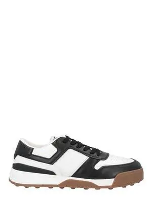 TOD'S Light Leather Sneakers - Black