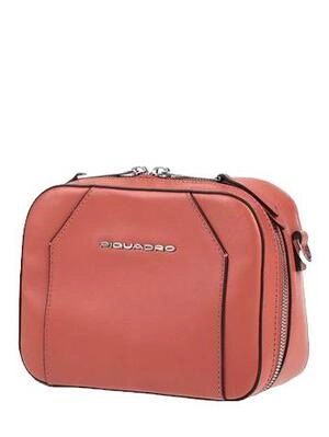 PIQUADRO Belt Bag In Calfskin With Metal Detail - Rust