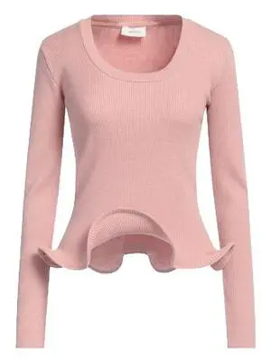 VICOLO Sweater In Viscose, Polyester, And Polyamide - Pink