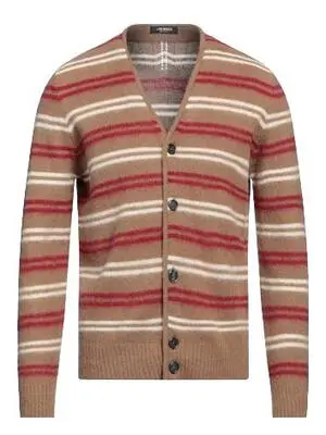 MASQ +39 MASQ Striped V-Neck Cardigan