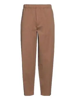 Alpha Studio Tapered Leg Casual Pants Beige