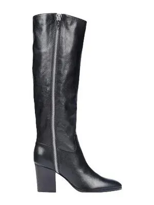 SERGIO ROSSI Soft Leather Boots - Black