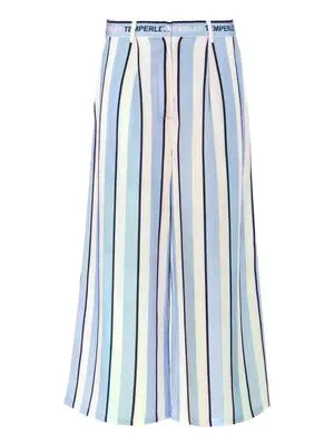 TEMPERLEY LONDON Dominique Striped Trousers - Blue