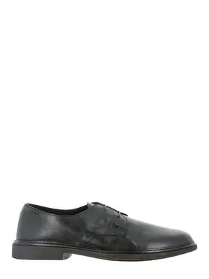 ALEXANDER HOTTO Leather Derby Shoes - Black