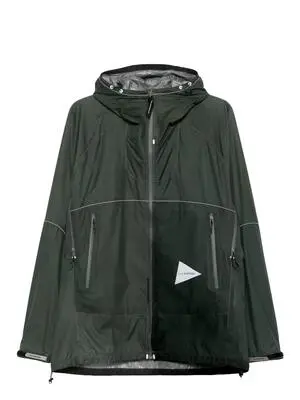 AND WANDER Ripstop Jacket - Green