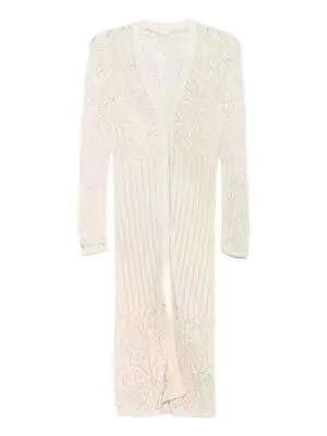 Liu Jo Openwork Cardigan - Neutrals