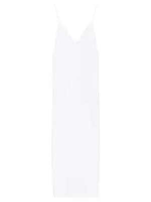 Khaite KHAITE Tulula Midi Dress White