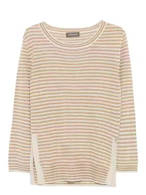 Lorena Antoniazzi Striped Top - Neutrals