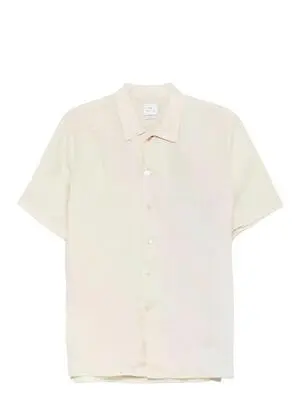 Paul Smith Linen Shirt - Neutrals
