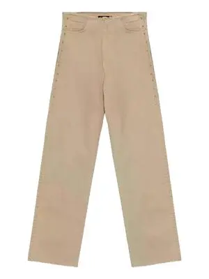 JADE CROPPER Jade Trousers - Neutrals