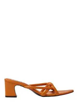 REIKE NEN Leather Sandals - Orange
