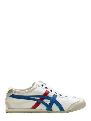 Onitsuka Tiger Mexico 66 Slip-on Tricolor Sneakers - White