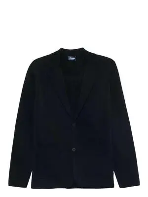 DRUMOHR Ribbed Blazer - Blue