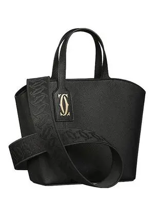 CARTIER Mini Leather Tote Bag - Black