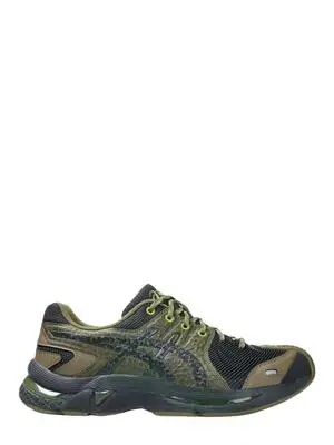 Asics Leather-panelled Sneakers - Brown
