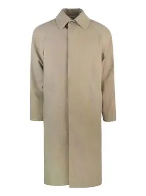 A.p.c. Concealed-fastening Trench Coat - Neutrals