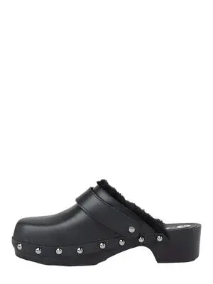 HONEY FUCKING DIJON Studded Mules - Black
