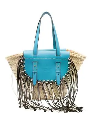 CUBA LAB Tropicana Capri Tote Bag - Neutrals
