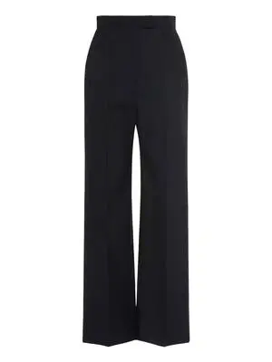 Alexander McQueen Wool Trousers - Black
