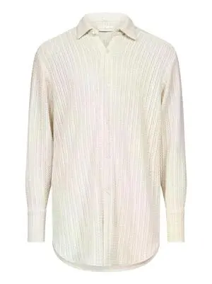 LUDOVIC DE SAINT SERNIN Braided Shirt - Neutrals