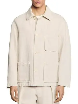 Sandro Worker Jacket - Oats