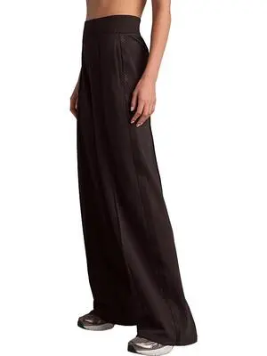 RHONE Wide Leg Pants - Dark Espresso