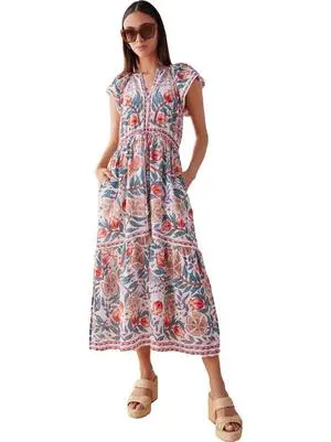 Omika Cora Midi Dress - Kala Daydream
