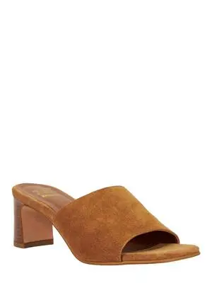 Dune London Jule Slide Sandal - Tan