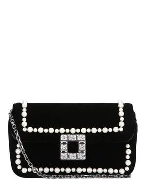 ROGER VIVIER Roger Vivier Viv' Jeu De Fille Pearls Handbag