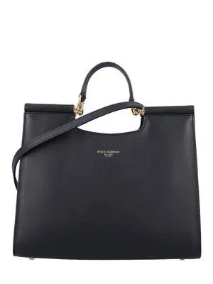 Dolce & Gabbana Small Sicily Shopper - Black