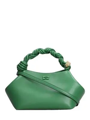 GANNI Bou Bag Small Handbag Green