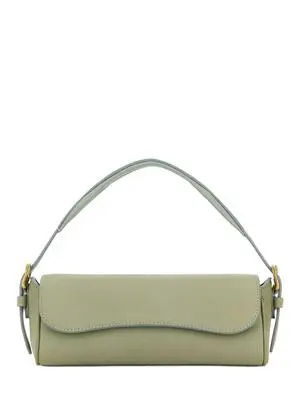 J & M DAVIDSON Bonny Baguette Handbag - Green