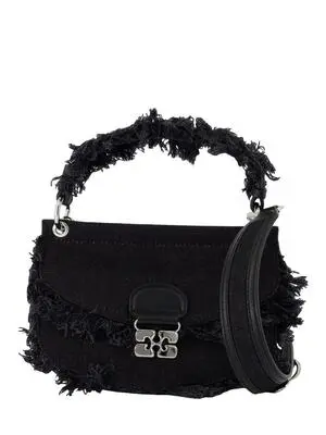 GANNI Mini Crossbody Bag - Black