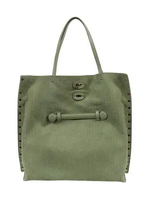 ZANELLATO A' Spasso Amoretto Size M Handbag Green