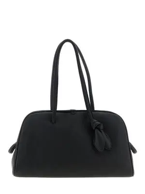 Jacquemus Le Turismo Leather Shoulder Bag - Black