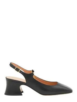 Chloé Heeled Slingbacks - Black