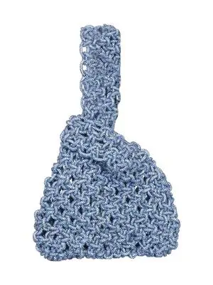 HIBOURAMA NIKY JEANS Handbag Blue