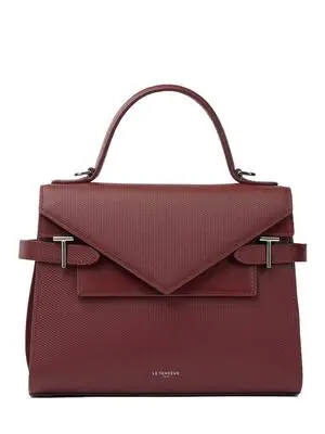 LE TANNEUR Small Leather Handbag Red
