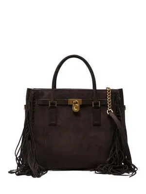 Michael Kors Fringe Detail Bag - Brown