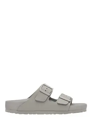 BIRKENSTOCK Arizona Leather Sandals - Grey