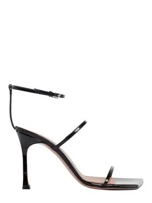 Amina Muaddi Maya Sandals - Black