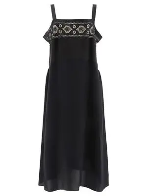 MAISON MARGIELA Embroidered Flared Dress