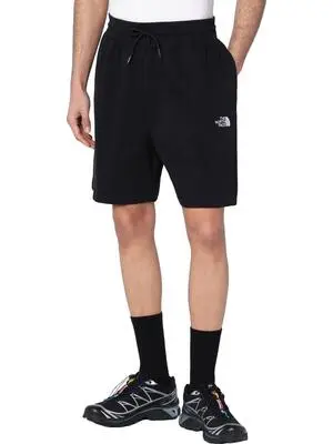 The North Face Cotton-blend Logo Shorts - Light Blue