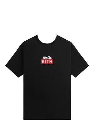 Kith X Peanuts Doghouse T-shirt - Black