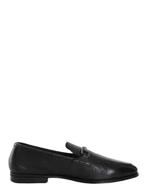 DOUCAL'S Leather Loafers - Black