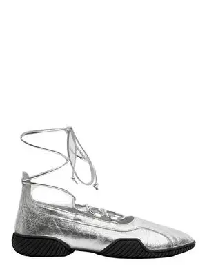 MIISTA Averie Ballet Flats - Silver